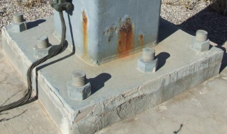 Repair of Corrosion-Damaged Substation Structures - PileMedic®